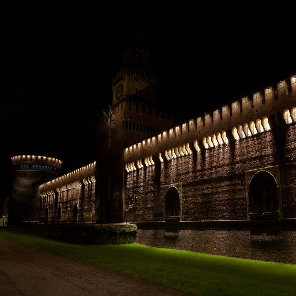 Sforzesco Castle-Hero and Villain | Lighting Detectives